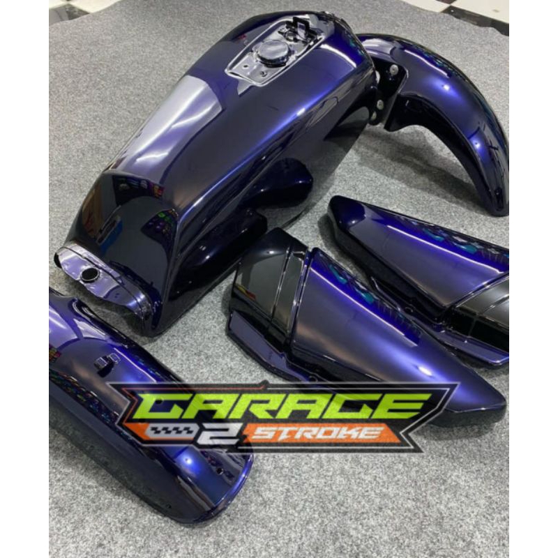 Jual Tangki Set Body Set Yamaha Rx King Moonlight Blue | Shopee Indonesia