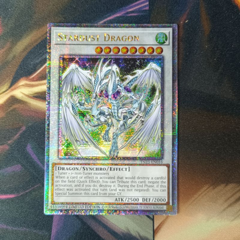 Jual yugioh stardust dragon TN23 QCSE original | Shopee Indonesia