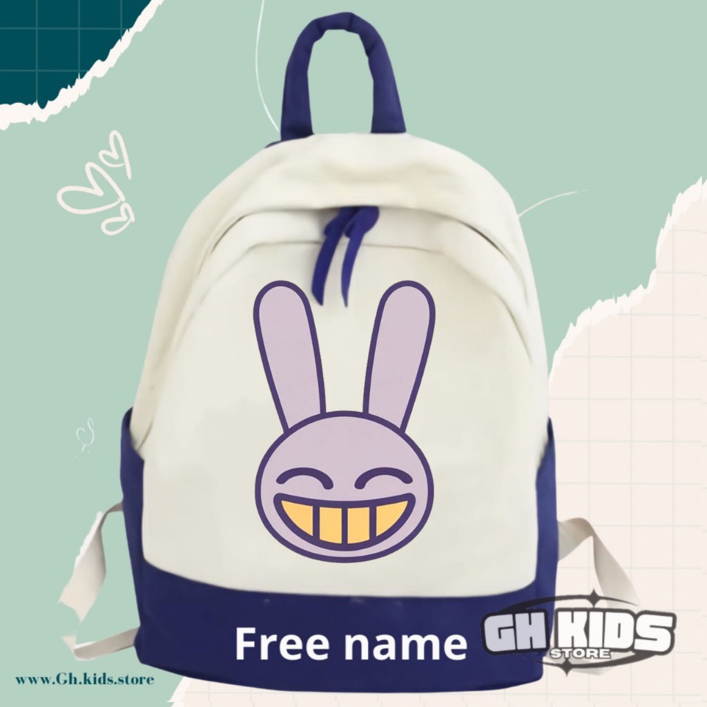 Jual TAS RANSEL ANAK GAMBAR THE AMAZING DIGITAL CIRCUS JAX TERBARU FREE ...