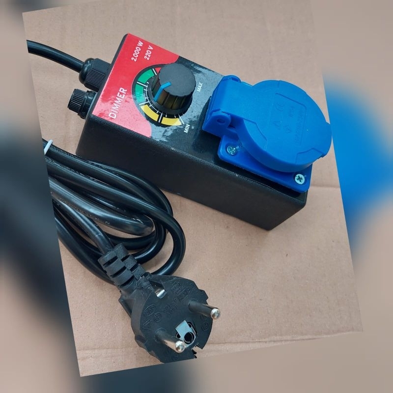 Jual AEBRA ND DIMMER AC 2000 WATT + FUSE SIKING - PENGATUR KECEPATAN ...