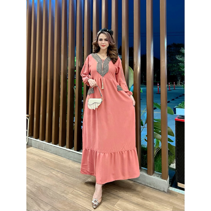 Jual Gamis arab/gamis kekinian/gamis lebaran2023/gamisviral ...