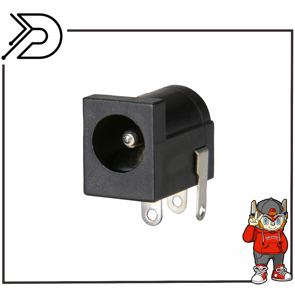 Jual Socket DC Female 2.1x5.5mm PCB Power Socket | Shopee Indonesia