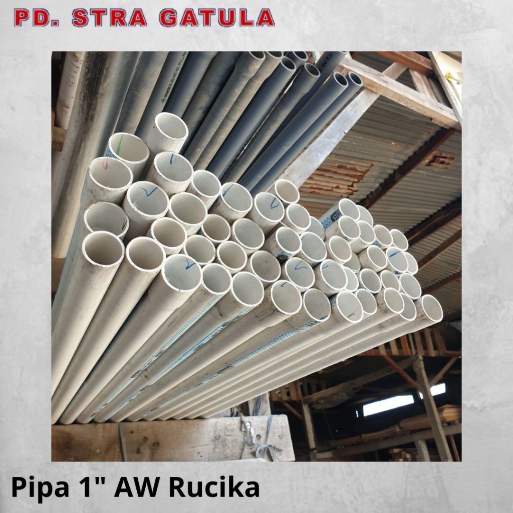 Jual Pipa Air PVC 2" Rucika AW (1 Meter) | Shopee Indonesia