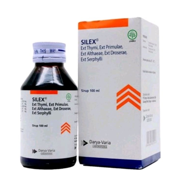 Jual Silex Sirup JUMBO 100 ML Obat Batuk Kesehatan Paru2 aman Hamil ...