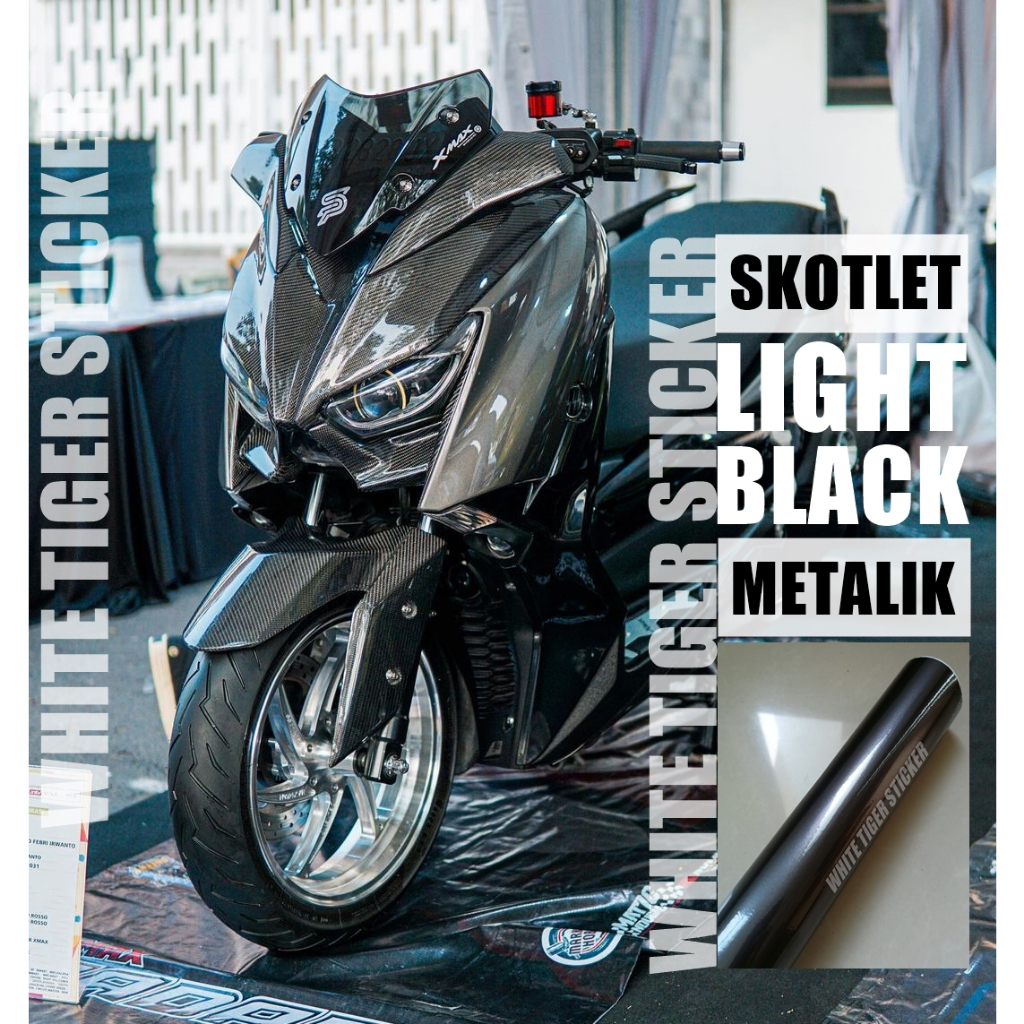 Jual SKOTLET STIKER MOTOR LIGHT BLACK METALIK CANDY SCOTLITE DARK GREY ... Jual SKOTLET STIKER MOTOR LIGHT BLACK METALIK CANDY SCOTLITE DARK GREY ...