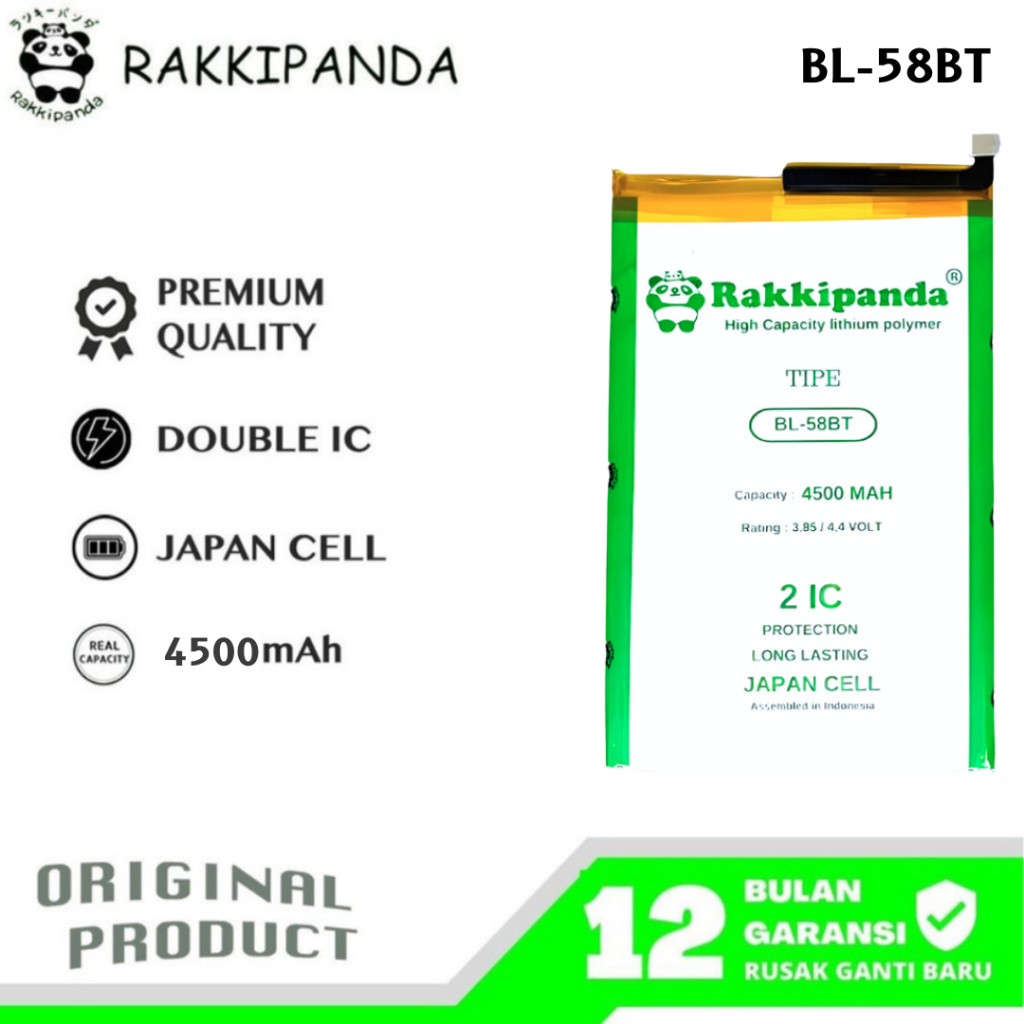 Jual RakkiPanda - BL-58BT Tecno Pouvoir 4 LC7 / Pouvoir 4 Pro LC8 ...