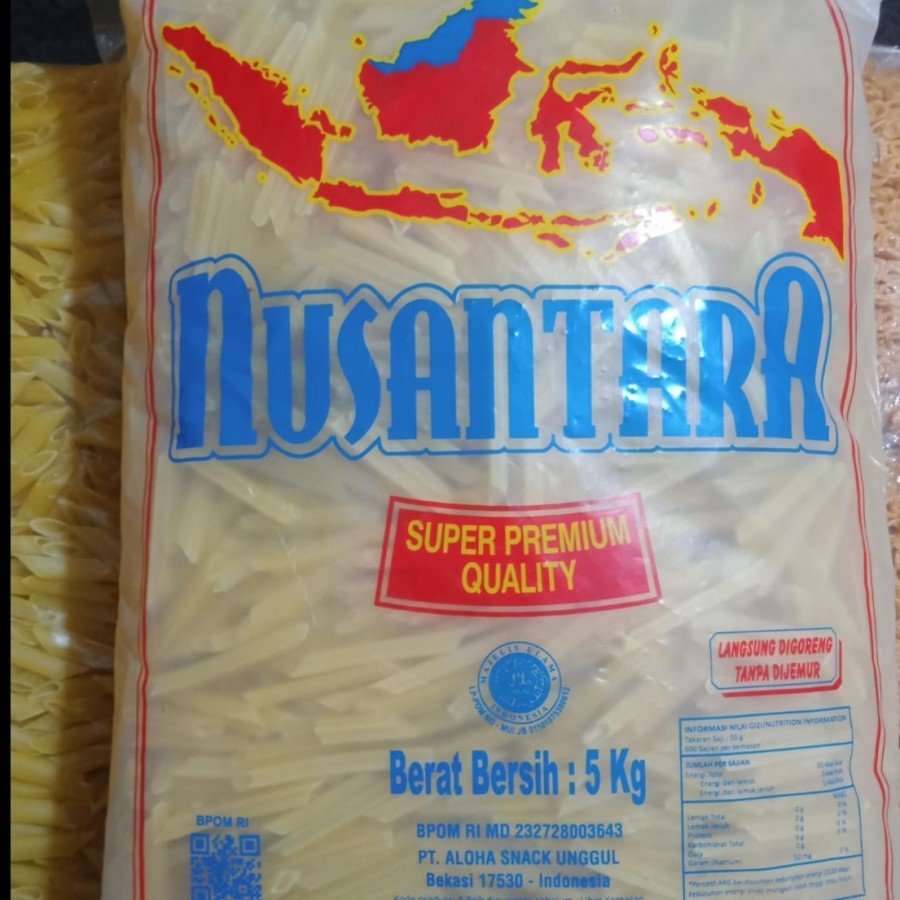 Jual [Bal] Kerupuk Krupuk Potato Kebtang Nusantara 5 kg - POTNUS ...