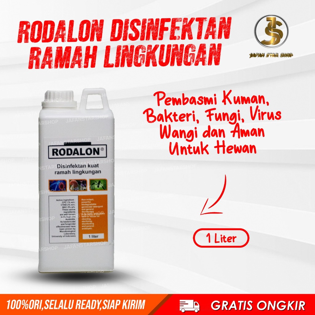 Jual Rodalon 1 liter Desinfektan Pembasmi Virus Penyakit Scabies ...