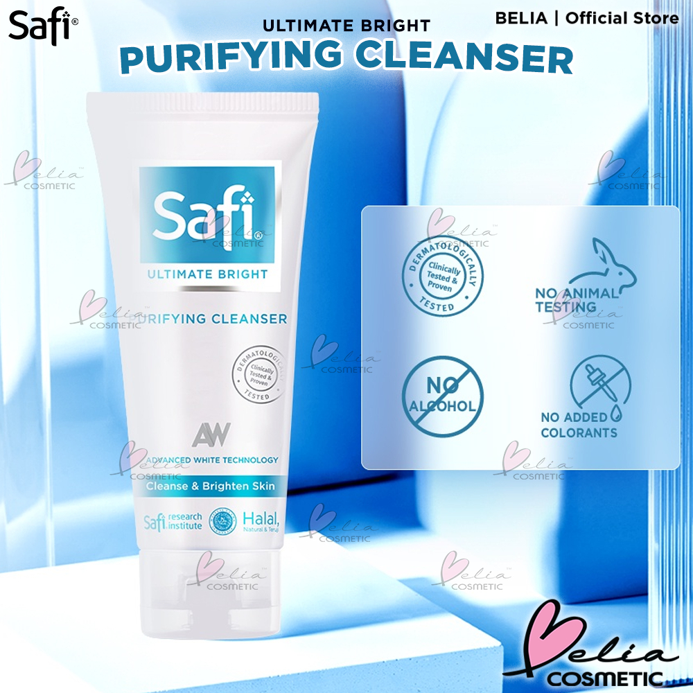 Jual BELIA SAFI Ultimate Bright Purifying Cleanser 50g 100g (sabun cuci ...