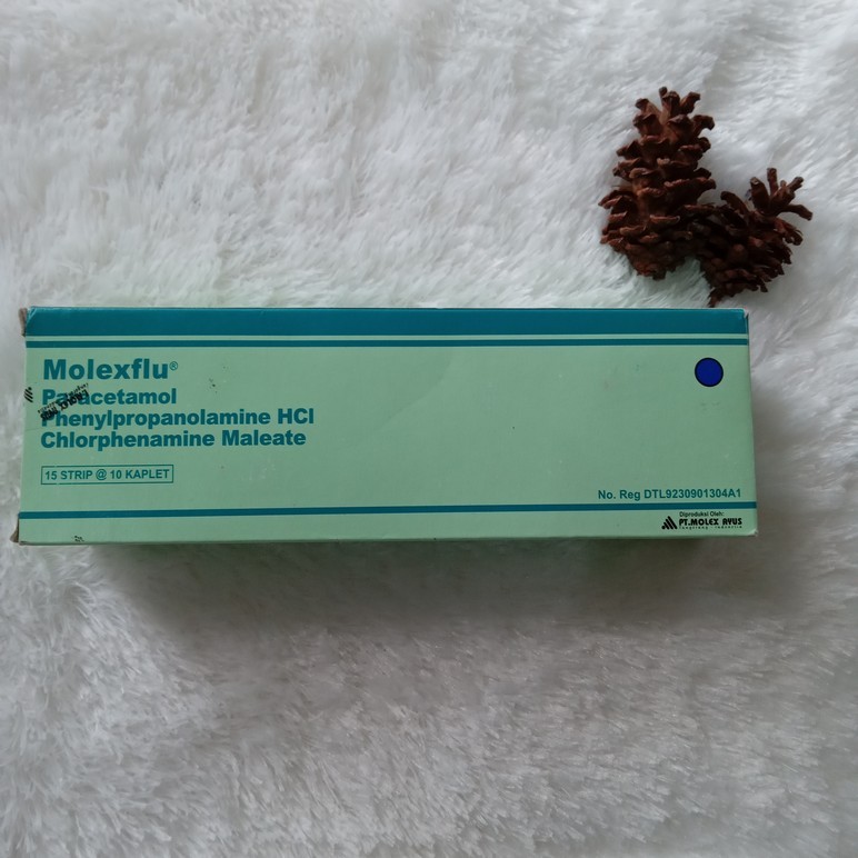Jual MOLEXFLU | MOLEXFLU TABLET | BATUK PILEK | FLU | DEMAM | NYERI ...