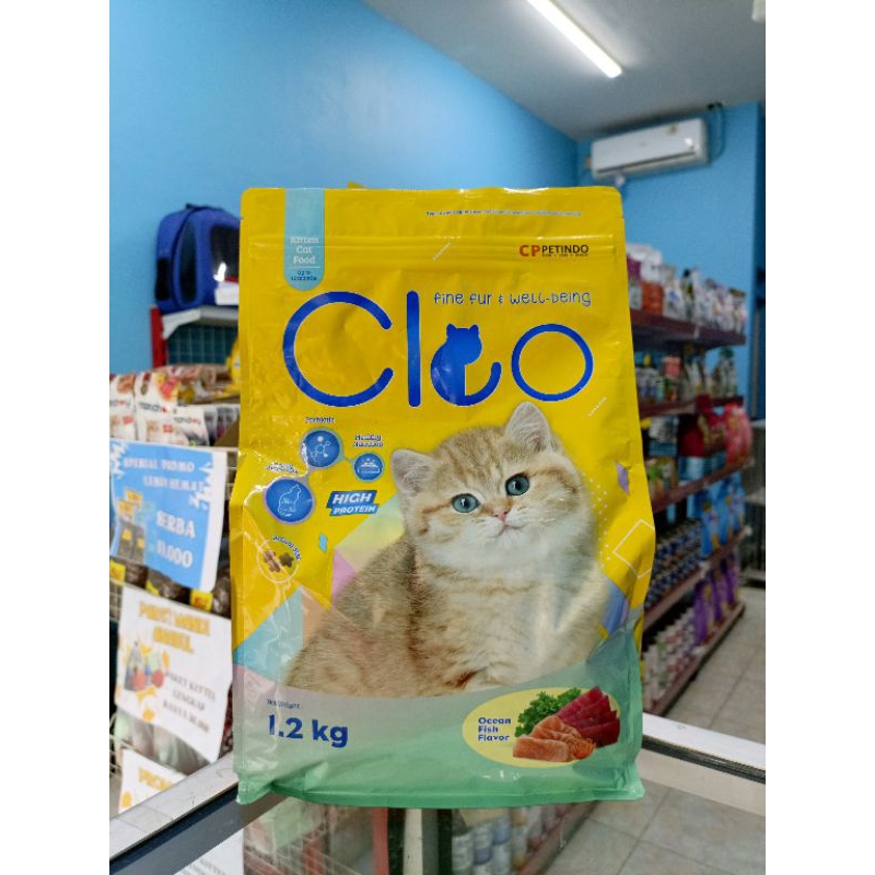 Jual Cleo Kitten Ocean fish - Freshpack 1,2kg | Shopee Indonesia