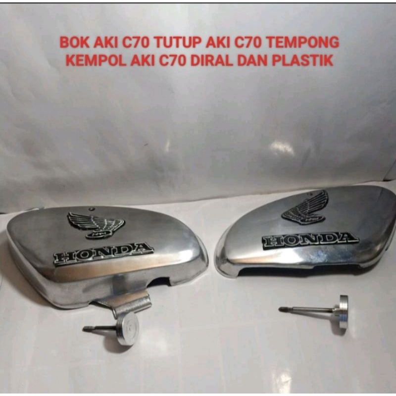 Jual BOK AKI C70 TUTUP AKI C70 TEMPONG KEMPOL AKI C70 DIRAL DAN PLASTIK natanmokong | Shopee ...