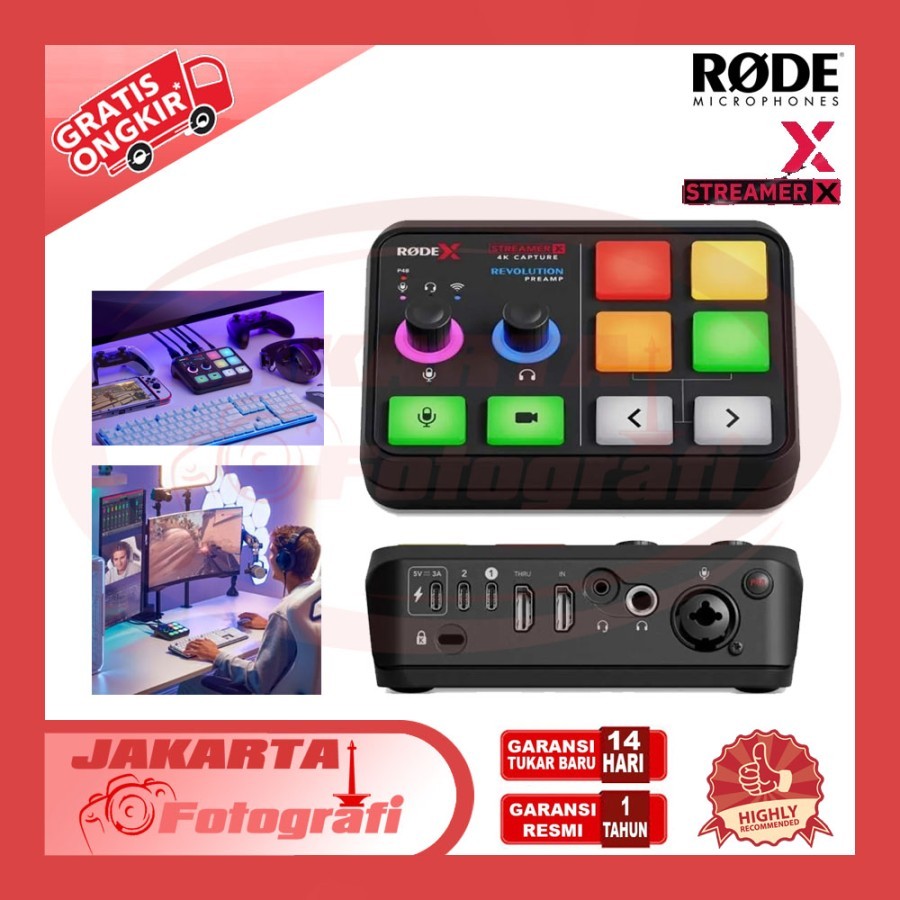 Jual Microphone Rode X Streamer X Audio Interface and Video Capture Card | Shopee Indonesia