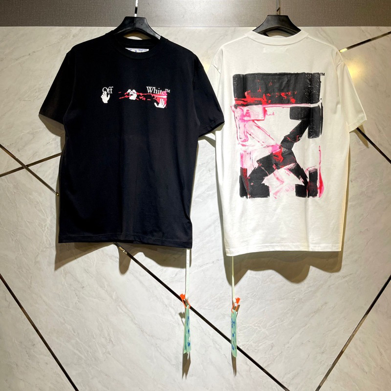 Jual OFFWHITE NEW TEE 3 | Shopee Indonesia