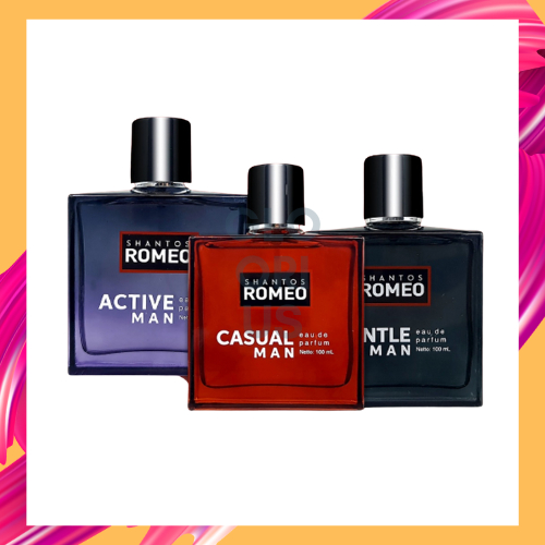 Jual Shantos Romeo Eau De Parfum 100Ml / Parfum Pria Shantos | Shopee ...
