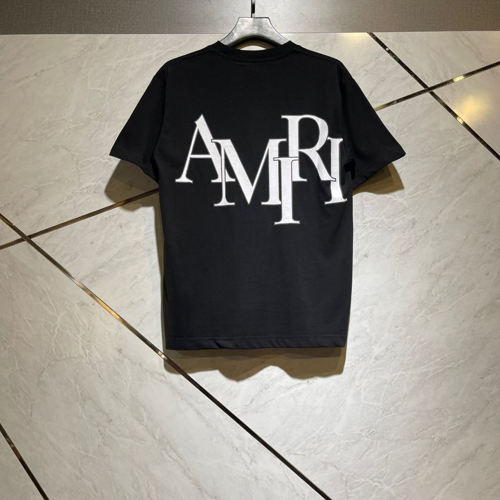 Jual AMIRI FONT OS TEE | Shopee Indonesia