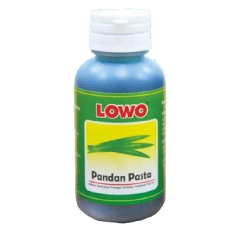 Jual PERISA PASTA Pandan CAP LOWO 60ml - Perasa Makanan, Penguat Aroma ...