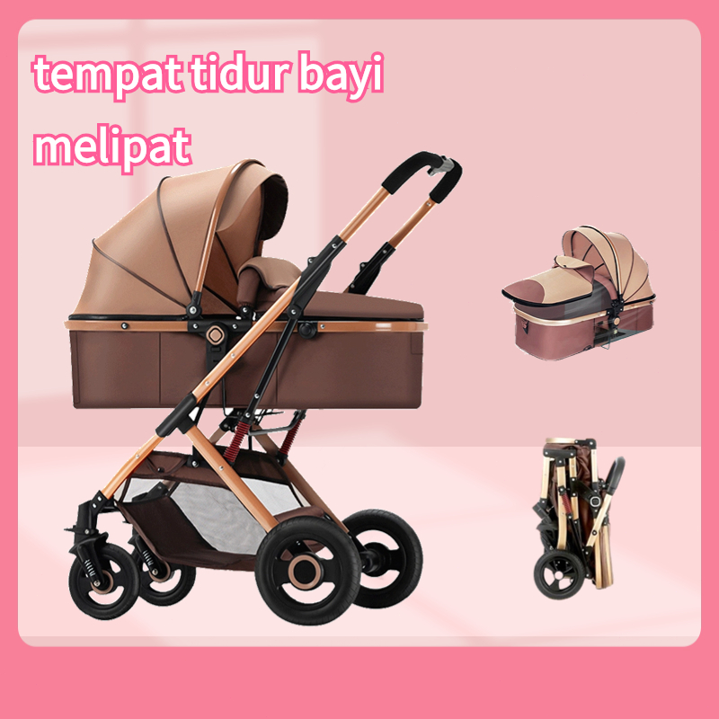 Jual Stroller Bayi Lipat 2 Arah Travelling Stroller Bayi Kereta Dorong ...
