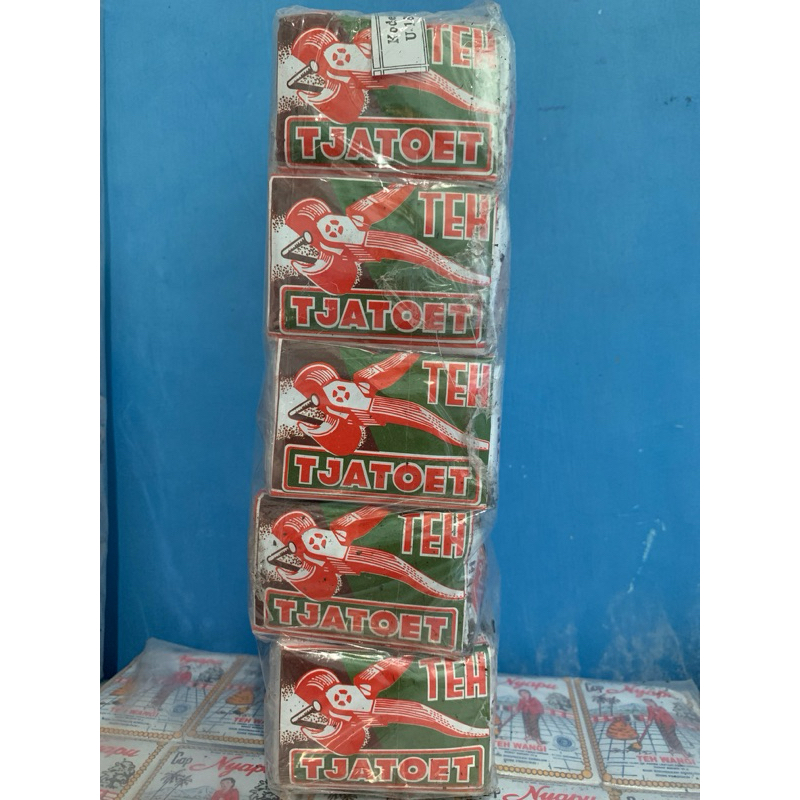 Jual Teh Tjatoet Catut Hijau isi 10 Pcs 1 Slop | Shopee Indonesia
