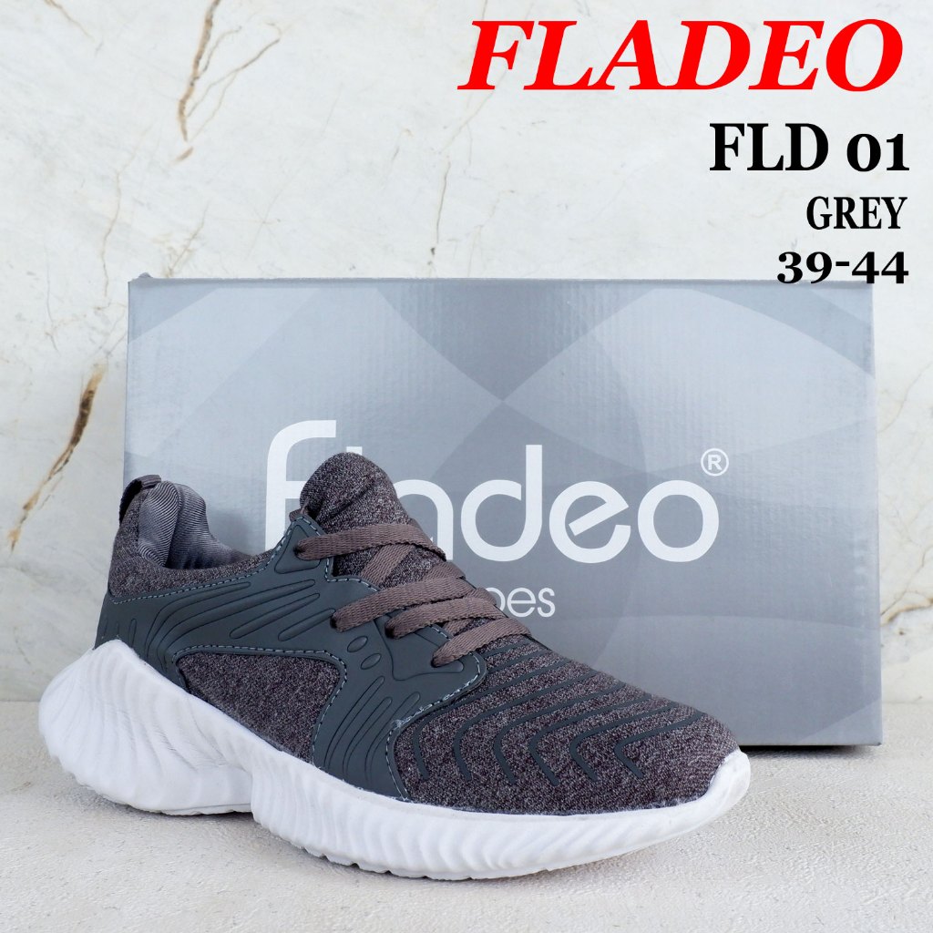 Jual Sepatu Pria FLADEO - FLD 01 - sepatu slip on - size - 39-44 ...