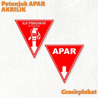 Jual Papan Petunjuk Apar Papan Akrilik Petunjuk Apar Pemadam Kebakaran ...