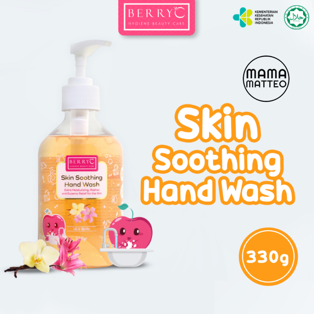 Jual BERRYC Skin Soothing Hand Wash 330gr / Handwash Sabun Cuci Tangan ...