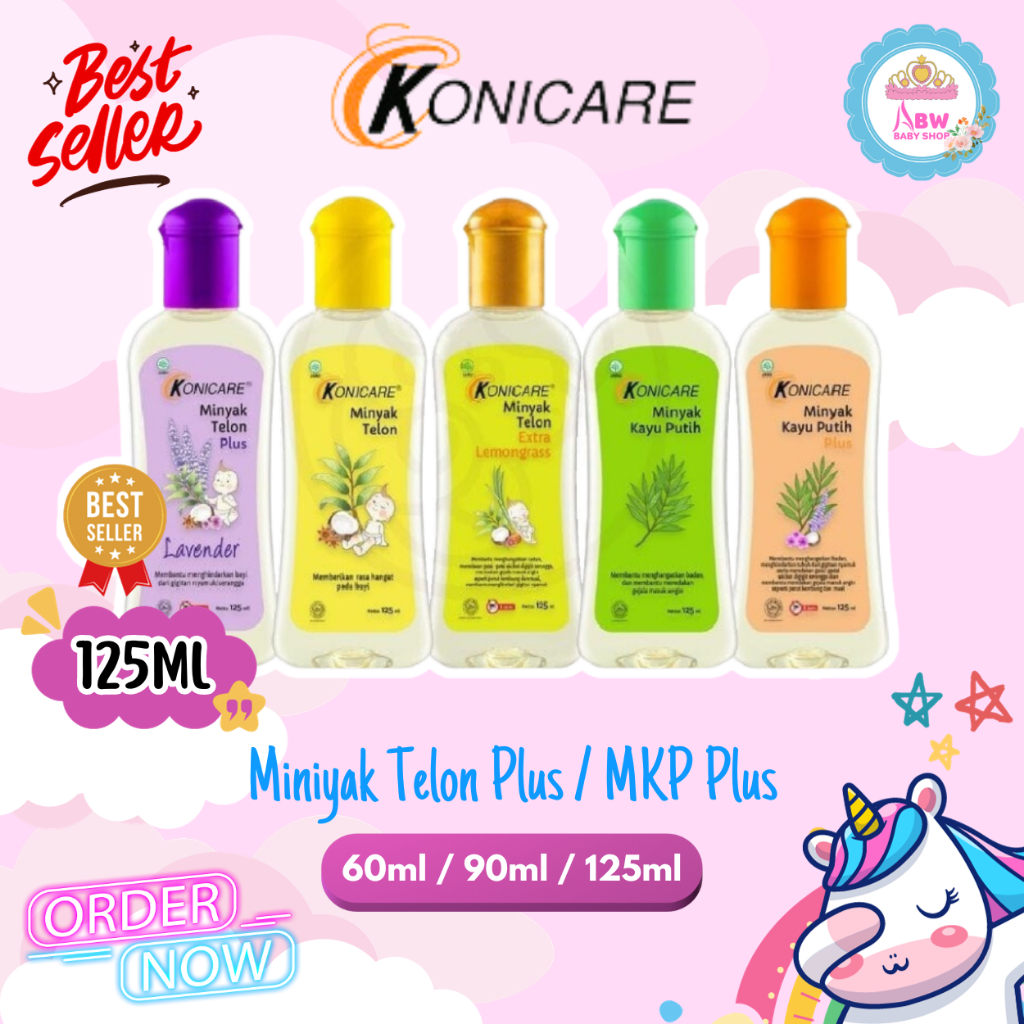 Jual KONICARE MINYAK TELON & MINYAK KAYU PUTIH 125ML Telon Oil Plus ...