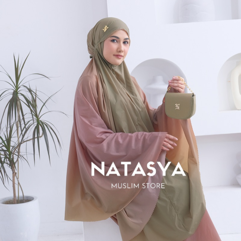 Jual Mukena Mini Parasut Premium Korea Gradasi 2in1 Daily Lasercut ...