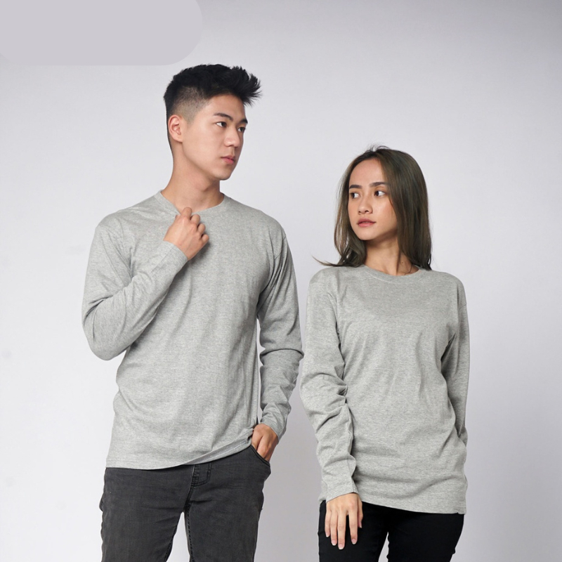 Jual Kaos Polos Lengan Panjang Catton Combed Premium - Kaos Pria Polos ... Jual Kaos Polos Lengan Panjang Catton Combed Premium - Kaos Pria Polos ...