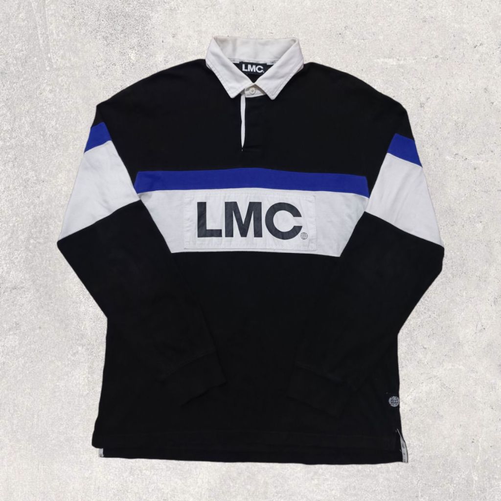 Jual RUGBY SHIRT BY LMC SECOND ORIGINAL | Shopee Indonesia