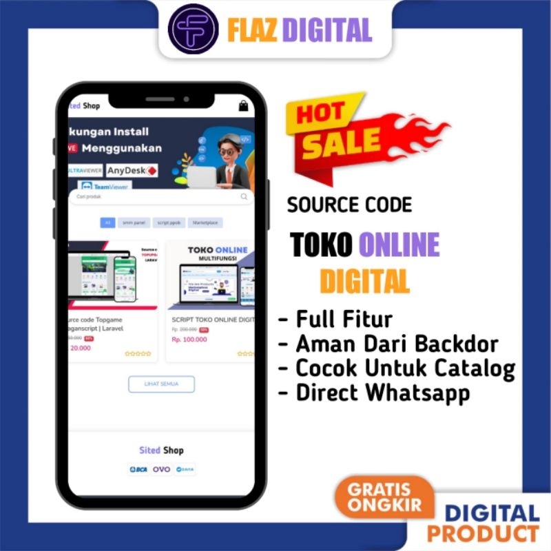 Jual SOURCE CODE TOKO ONLINE DIGITAL | Shopee Indonesia