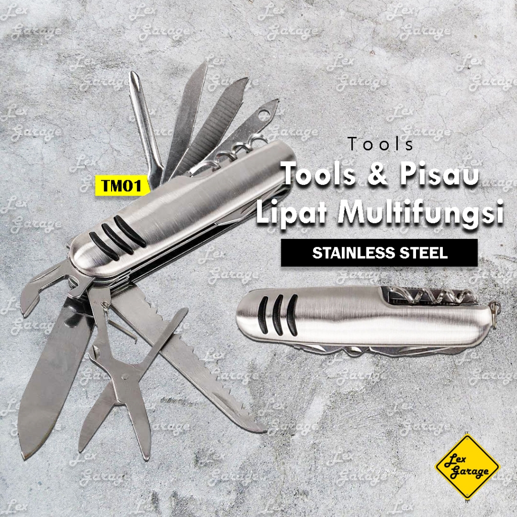 Jual Pisau Lipat Mini Knife Multifungsi EDC Tool Kit | Shopee Indonesia