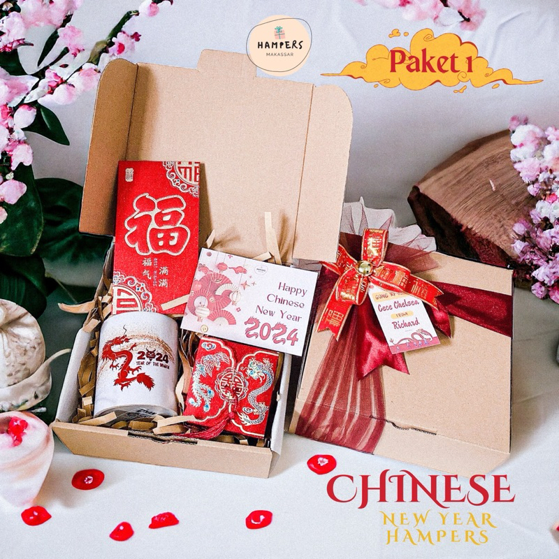 Jual CNY HAMPERS / CHINESE NEW YEAR HAMPERS / HADIAH IMLEK / HAMPERS ...