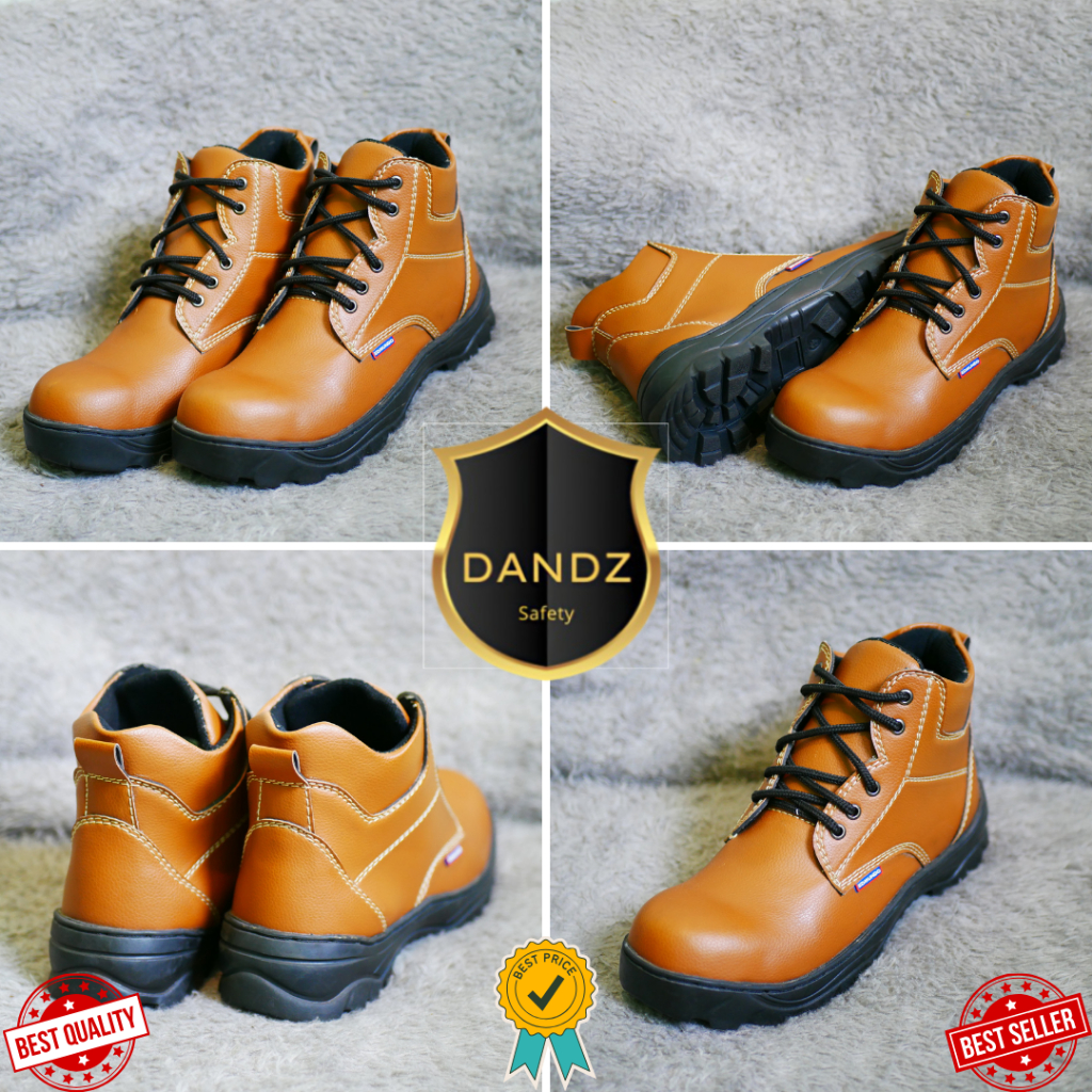 Jual SEPATU SAFETY SEMI BOOTH TALI EDMUNDO KING UJUNG BESI, KEREN DAN ...