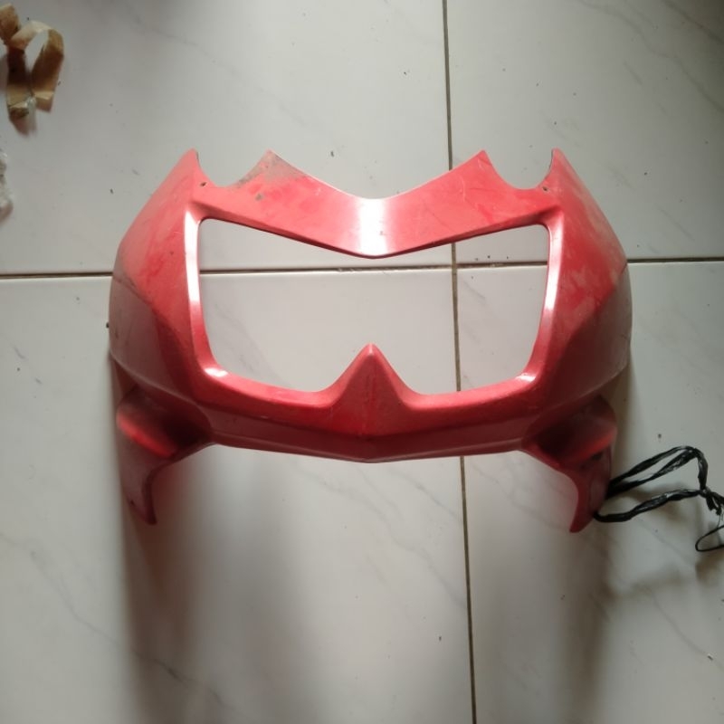 Jual Cover headlamp batok lampu depan Kawasaki ninja 250R karburator ...