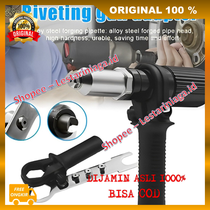 Jual Rivet Steel Adaptor Rekatkan Lempengan Besi Hanya Dalam Hitungan ...