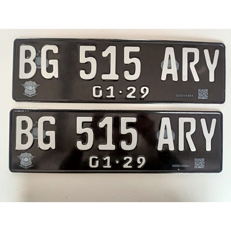 Jual Plat Bunglon Mobil Barcode | Shopee Indonesia
