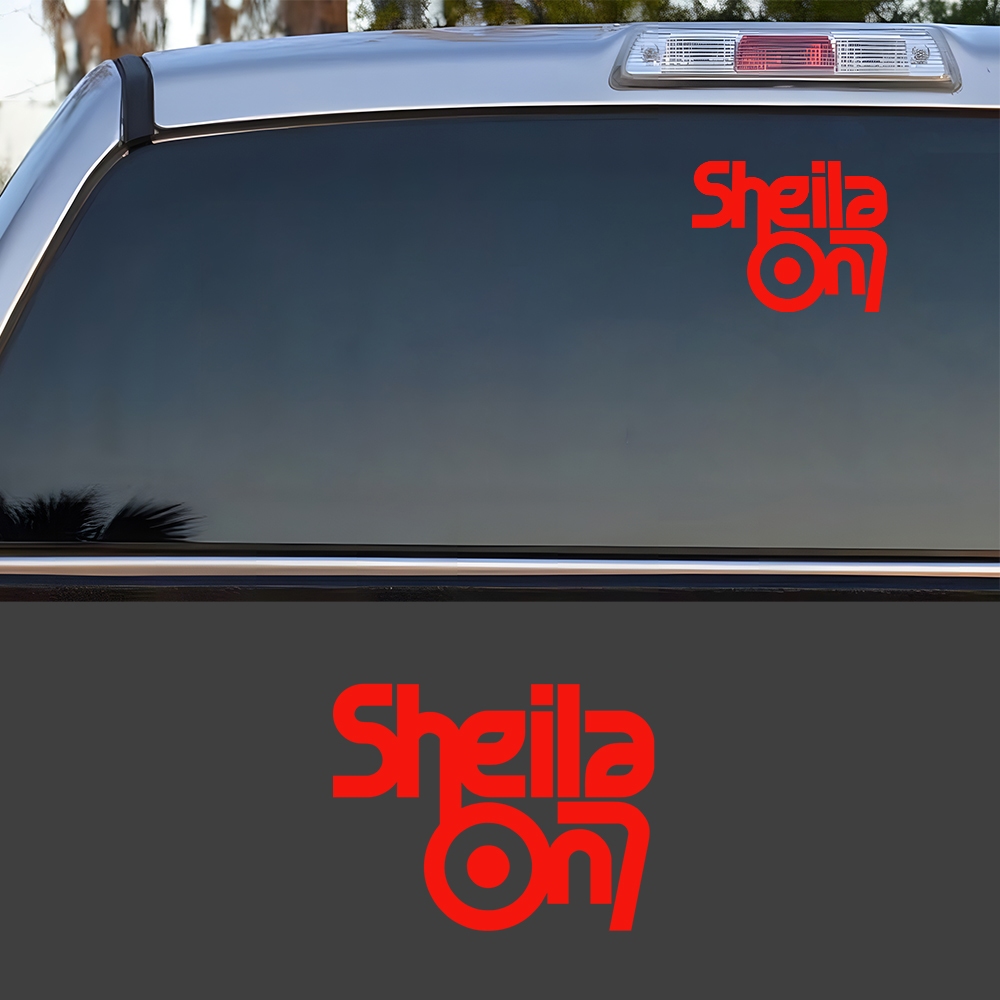 Jual Stiker Kaca Mobil Band Musik Sheila On 7 New Car Decal Sticker ...