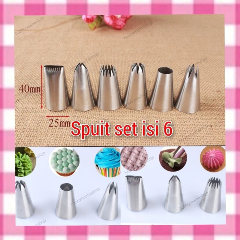 Jual Spuit set isi 6 aneka varian tanpa sambungan | Shopee Indonesia