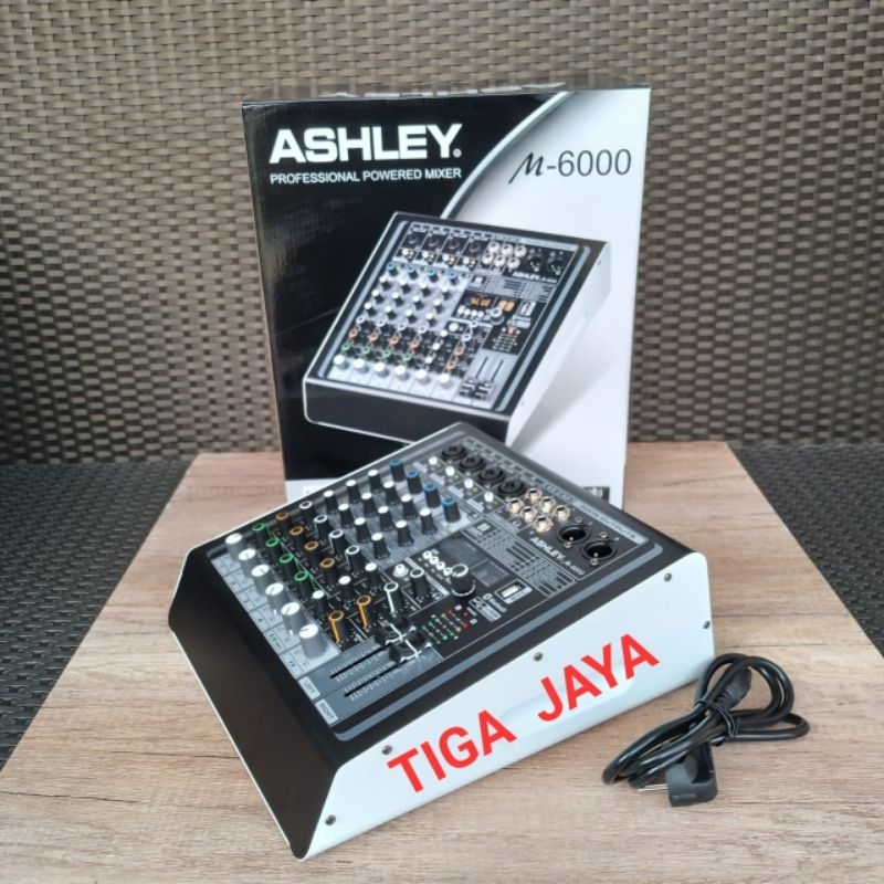 Jual Power Mixer Ashley M 6000 M6000 6 Channel Ori | Shopee Indonesia