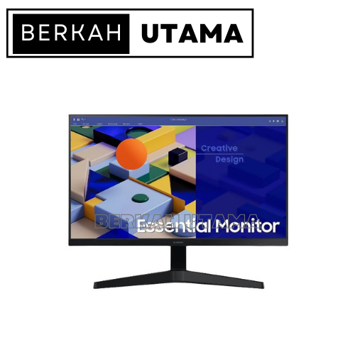 Jual MONITOR SAMSUNG 24" S24C310 ESSENTIAL 75Hz IPS FREESYNC | Shopee ...