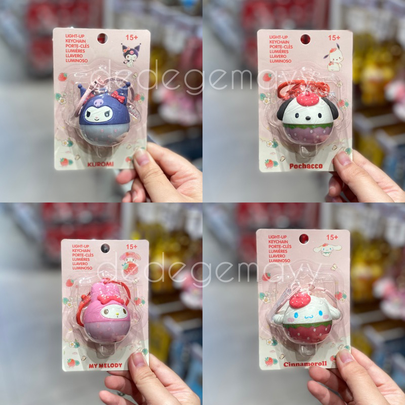 Jual Miniso x Sanrio - Keychain LED Light Up Sanrio | Shopee Indonesia