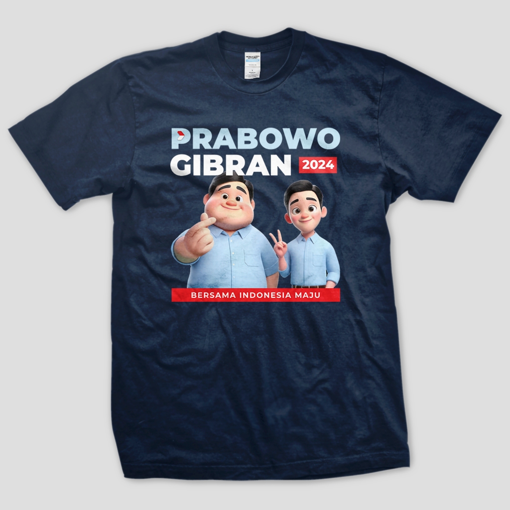 Jual Kaos Prabowo Gibran Capres 02 - Baju Gemoy Prabowo Subianto Tim ...