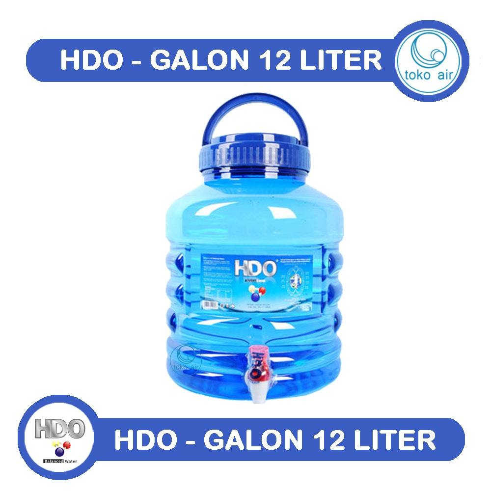 Jual Galon HDO 12 Liter - Galon Mini HDO 12 Liter - HDO Galon 12 Liter ...
