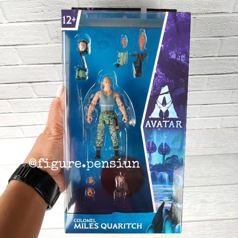 Jual MCFARLANE TOYS AVATAR COLONEL MILES QUARITCH ACTION FIGURE ...