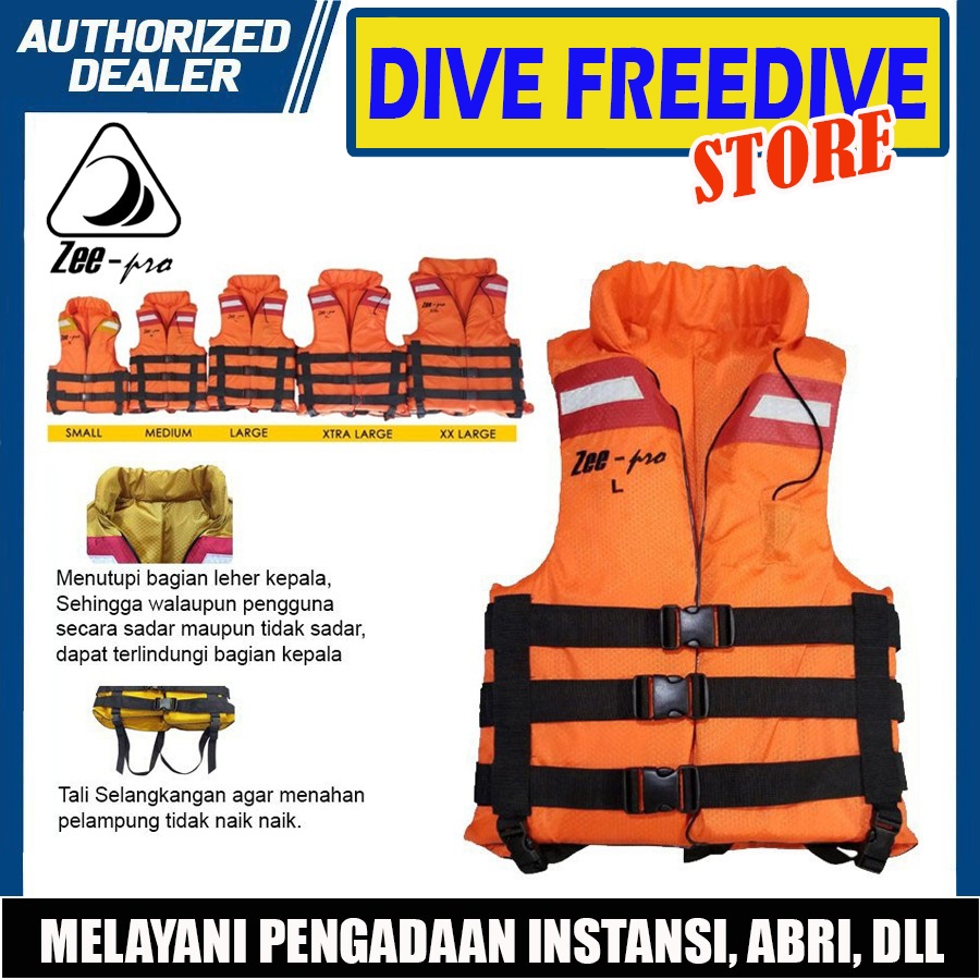 Jual Life Jacket Zeepro Dolby Vest Jaket Rompi Selam Snorkeling Safety ...