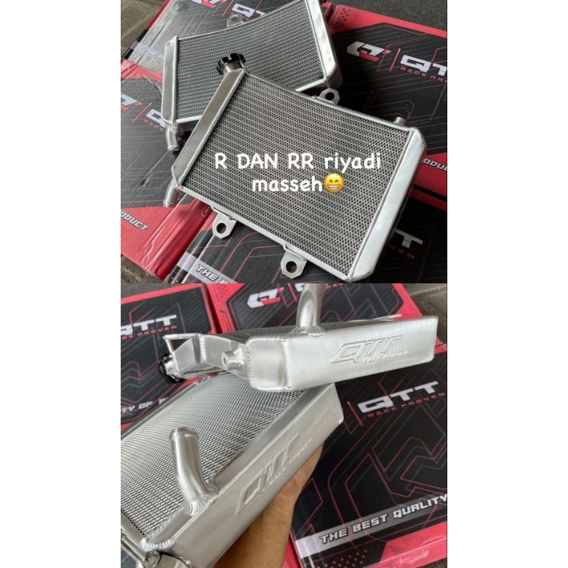 Jual Radiator QTT Ninja R SS RR Flat dan curve ( Lengkung) TIDAK ORDER ...