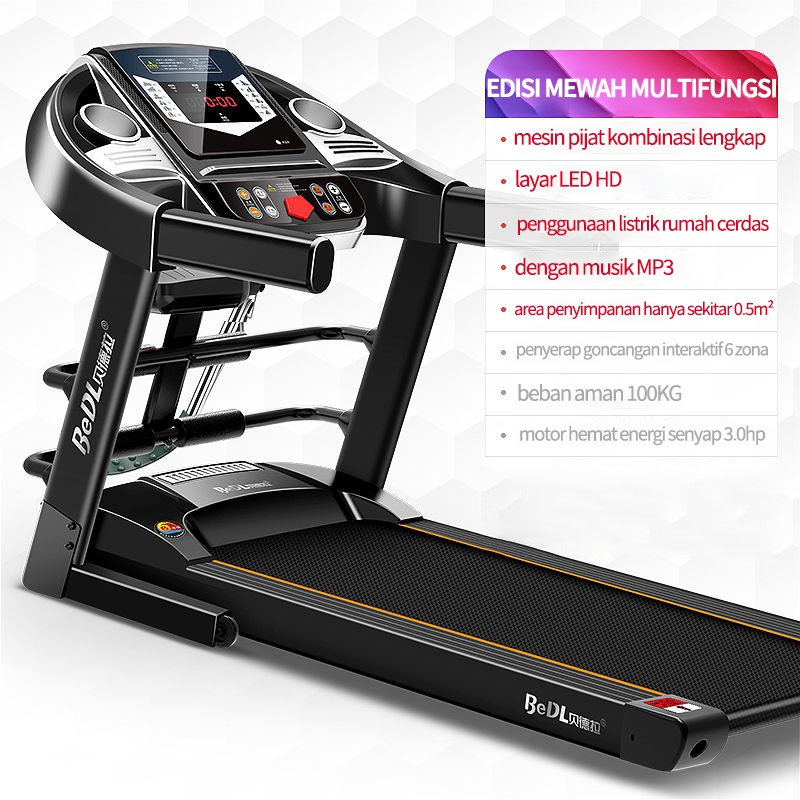 Jual Keep Going Max - Treadmill Elektrik Tredmill Listrik 2.0 Mesin Lari Olahraga Gym Fitness ...