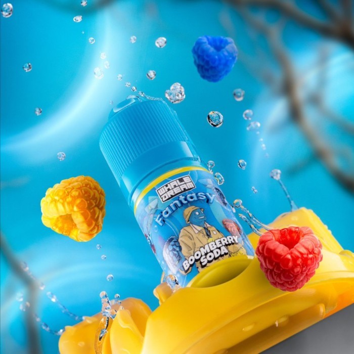 Jual LIQUID WHALE DREAM FANTASY V2 BOOMBERRY SODA 30ML 30MG | Shopee ...