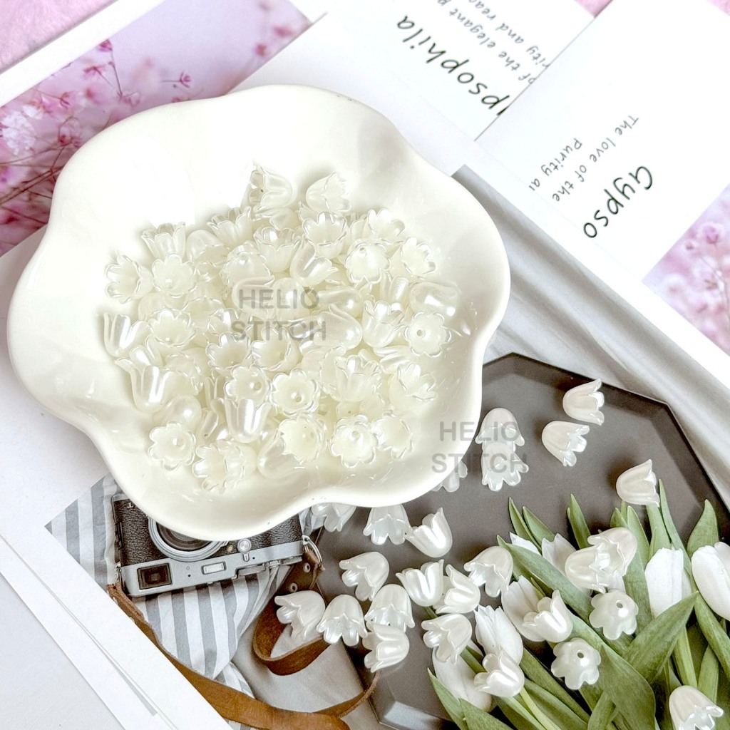 Jual 10 gr Manik-manik Pearl - Cangkang Tulip | Shopee Indonesia